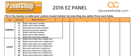 HVAC Control Panels | EZ Panels | PanelShop.com