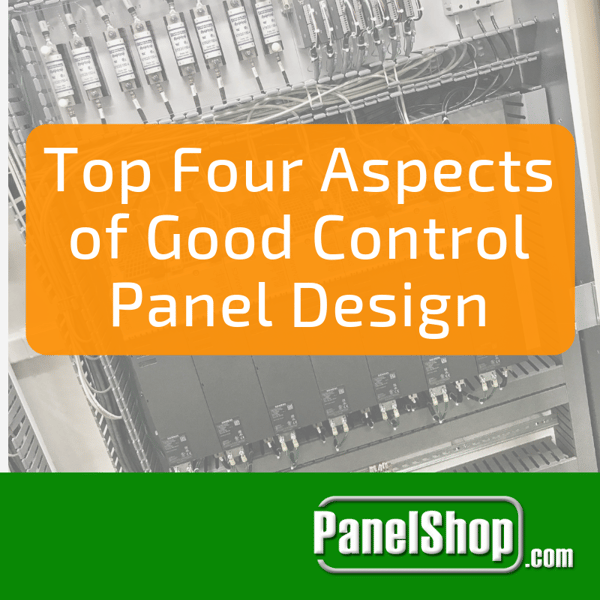 Top Four Aspects of Good Control Panel Design