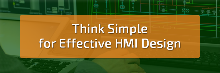 Think Simple for Effective HMI Design